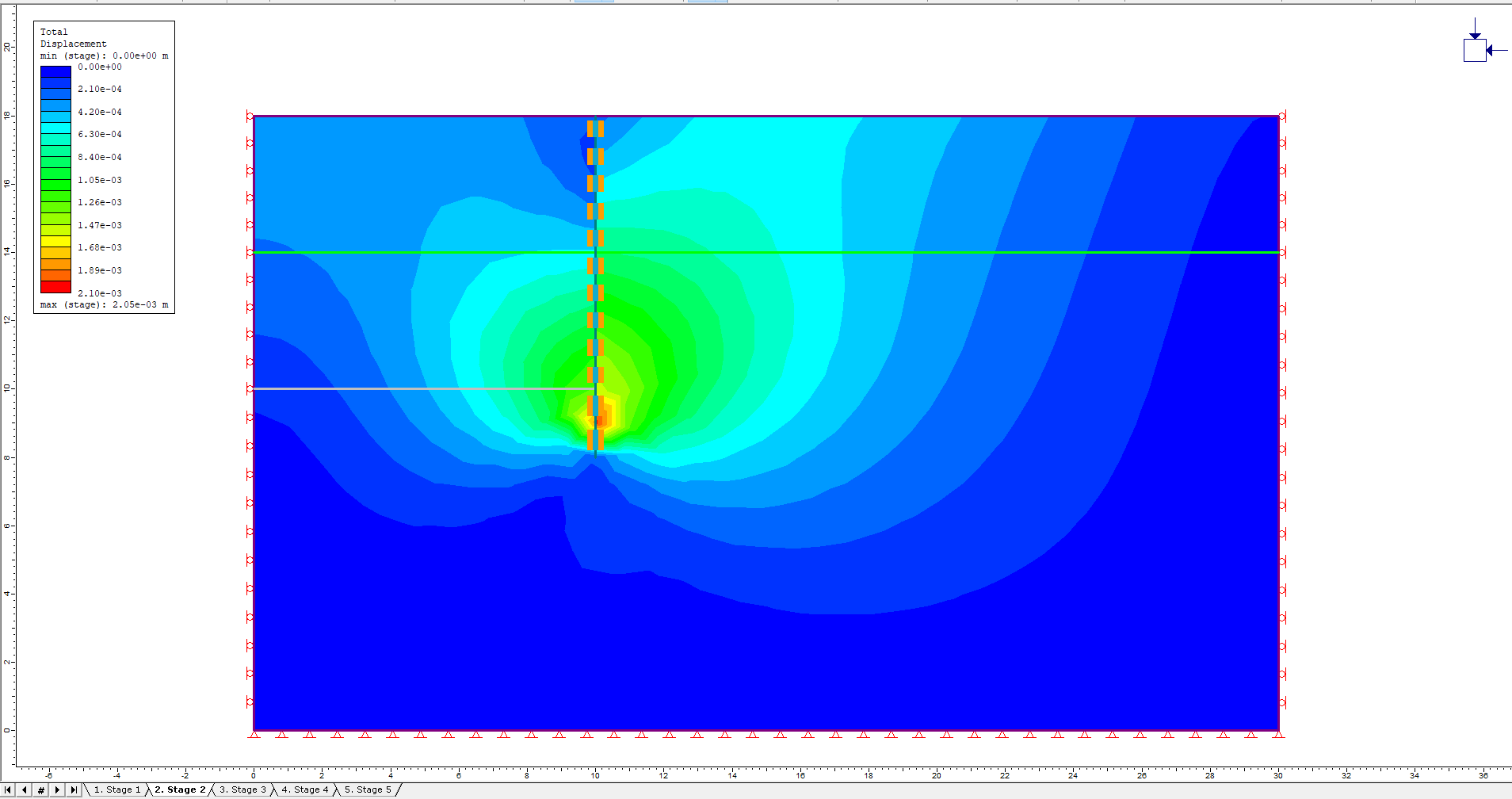 RS2 Tutorials | Anchored Sheet Pile Wall